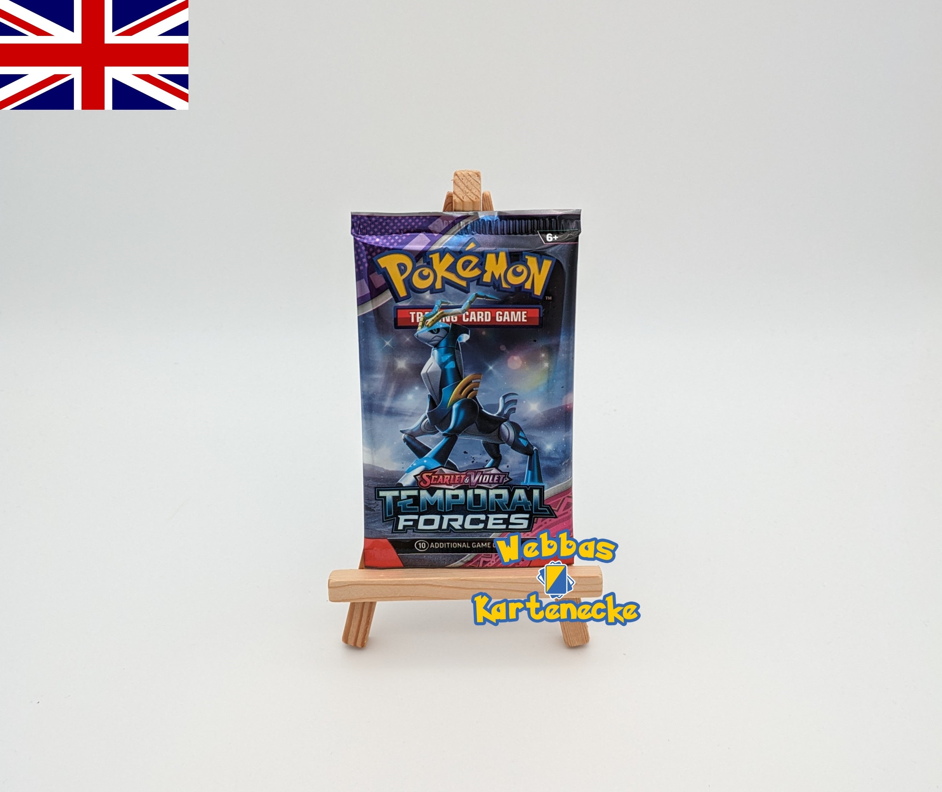 Pokemon TCG Temporal Forces TEF Booster (englisch) – Webbas Kartenecke