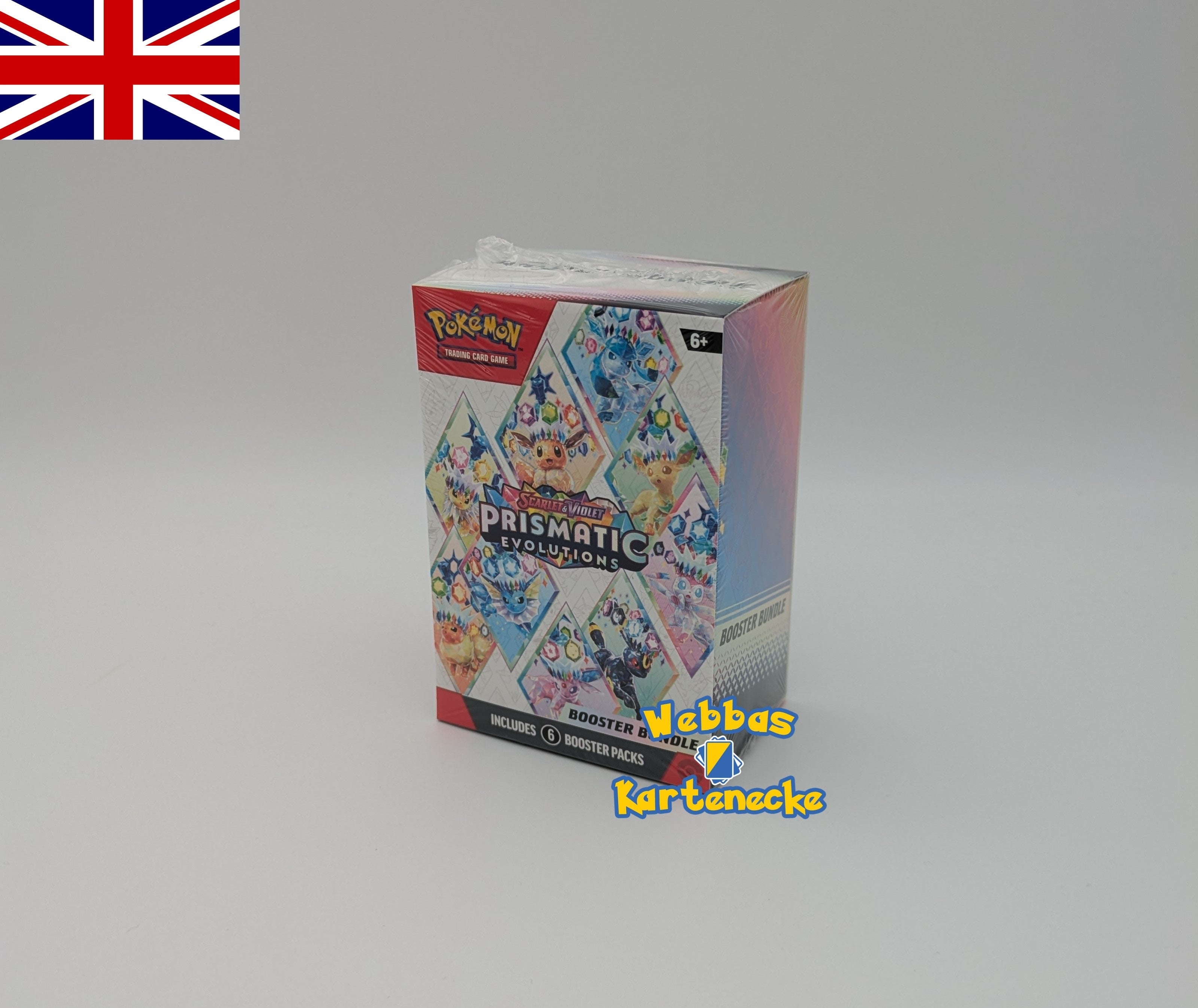 Pokemon TCG Scarlet & Violet Prismatic Evolutions Booster Bundle (engl ...