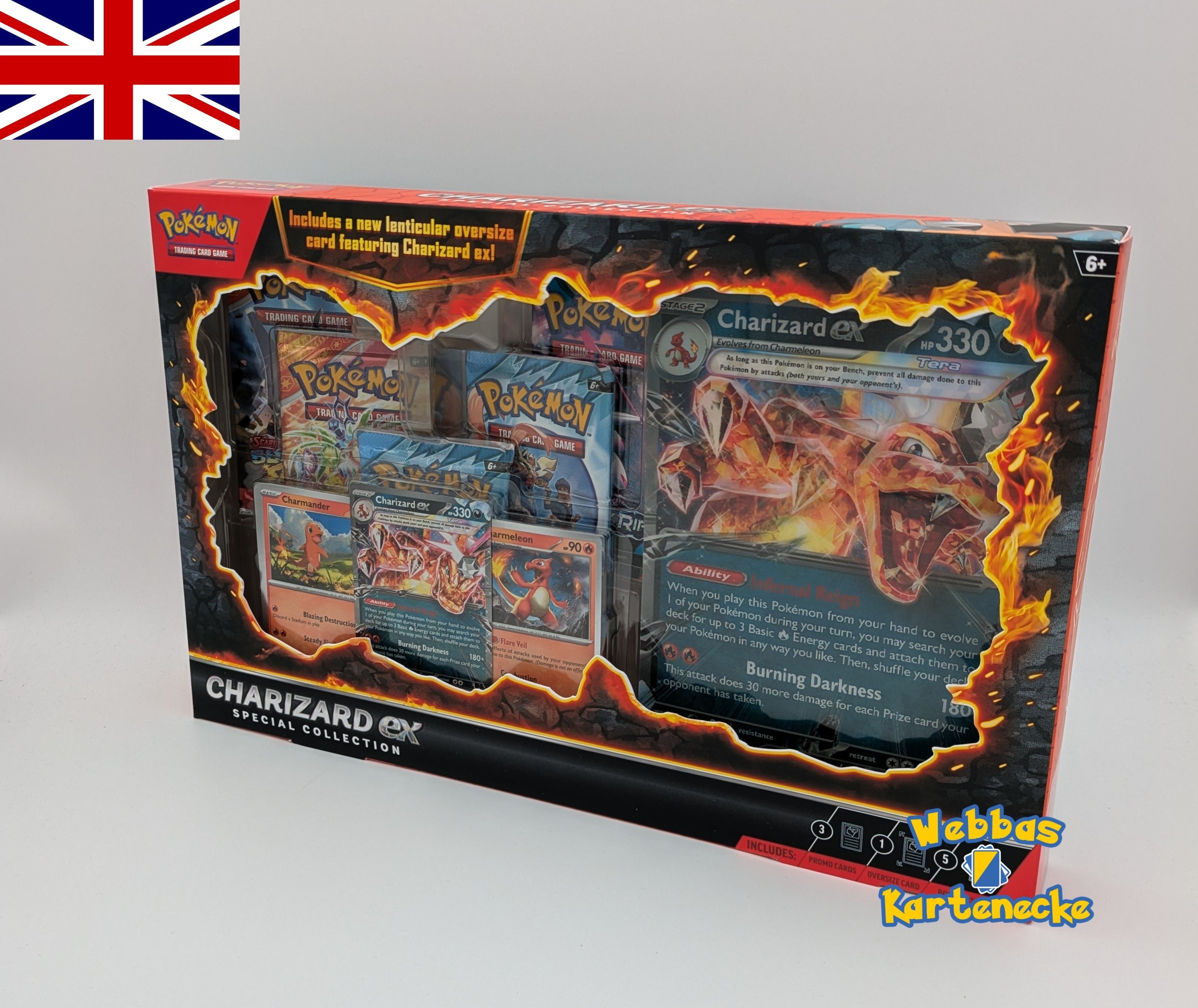 Pokemon TCG Charizard EX Special Collection (englisch) – Webbas Kartenecke