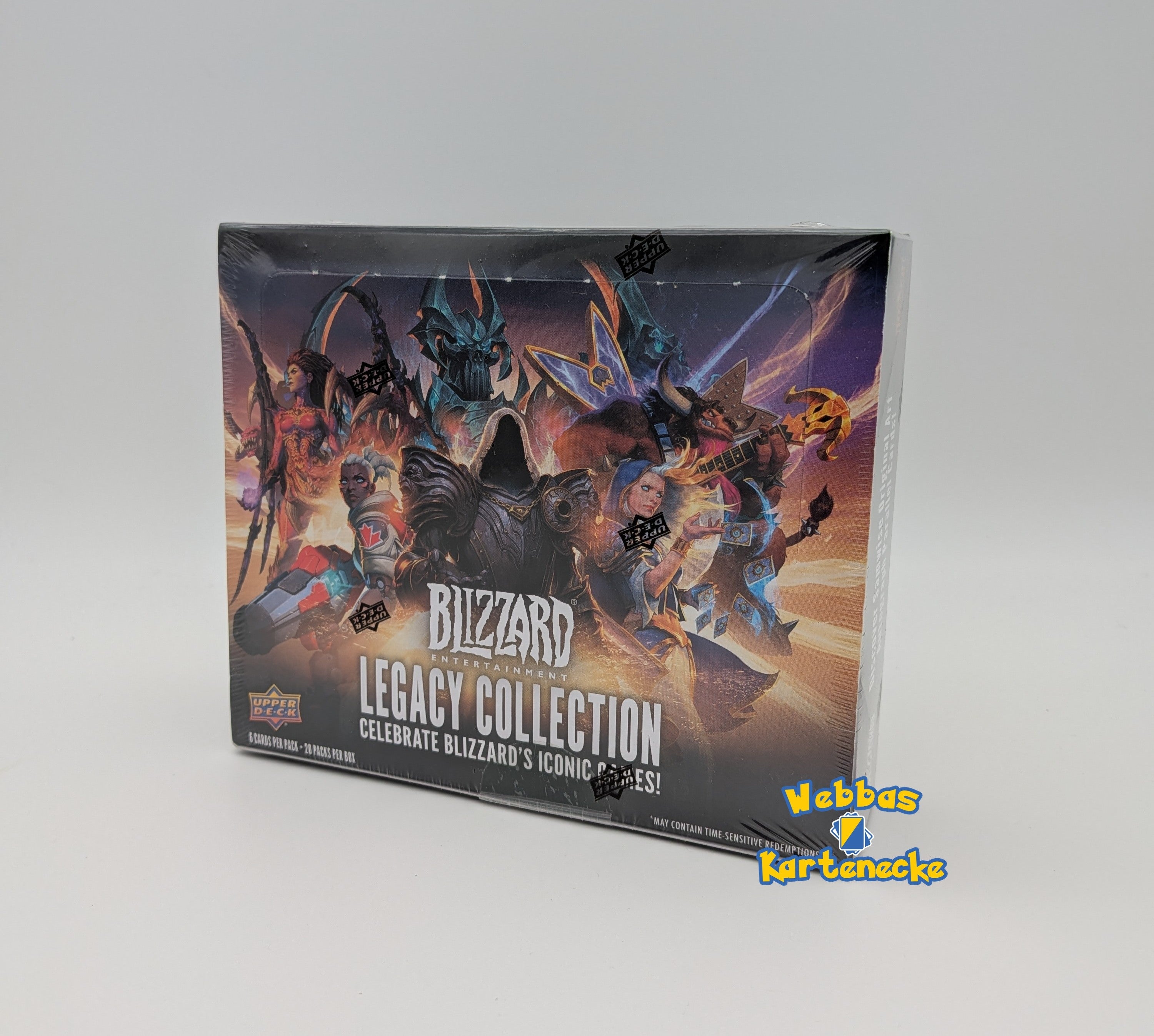 Upperdeck Blizzard Legacy Collection Trading Cards Hobby Box – Webbas ...